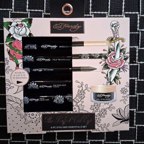 Ed Hardy | Makeup | Nwt Ed Hardy The Perfect Cat Eye Set | Poshmark